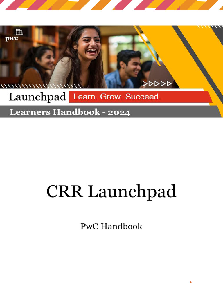 PwC CRR Launchpad Program Handbook | PDF | Security | Computer Security