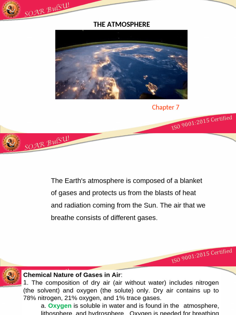 Understanding Earth's Atmosphere Layers | PDF | Atmosphere Of Earth ...