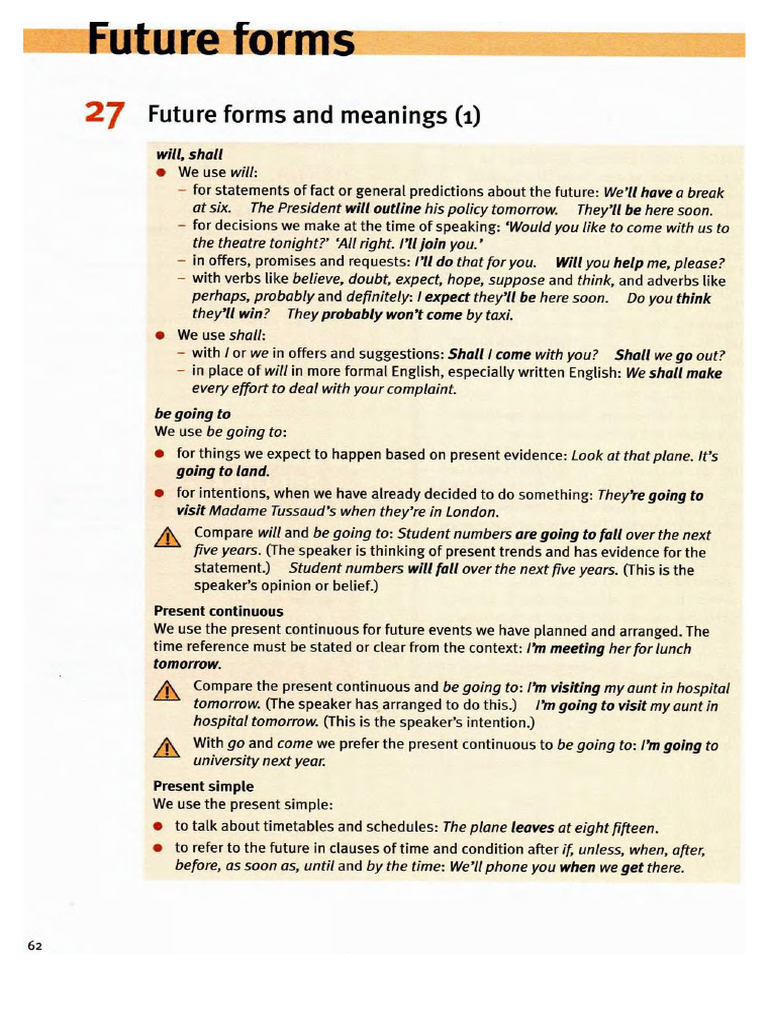 3 Upper-Intermediate Futuretenses | PDF