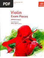 ABRSM Grade 1 Violin 2024-2027 | PDF