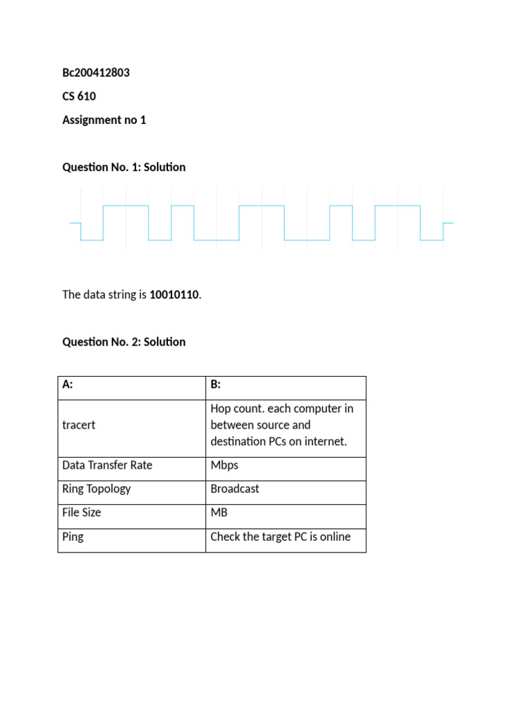 Bc200412803 - CS610 | PDF