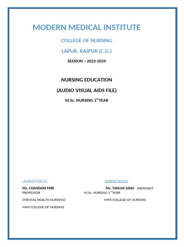 FRONT PAGE NURSIG EDUCATION Regarding | PDF | Health Care | Nursing