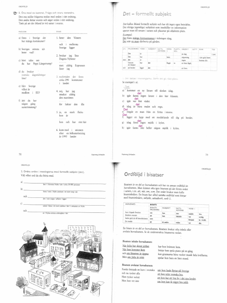 Det - Formellt Subjekt | PDF