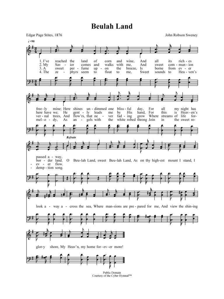 Beulah Land | PDF
