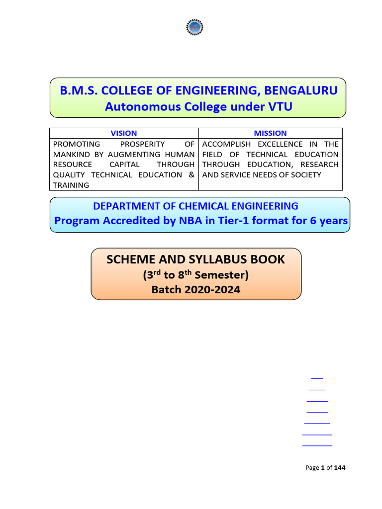 UG Syllabus-2020-24 | PDF | Fluid Dynamics | Catalysis