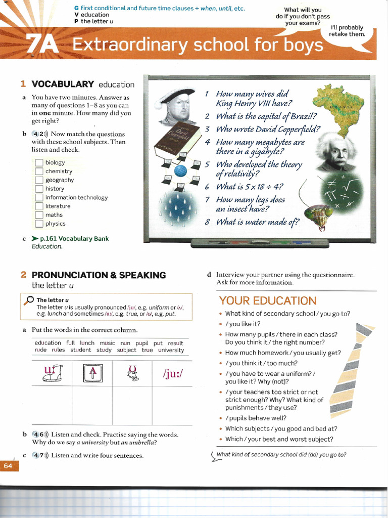 Engfile Int chpt7-1 | PDF