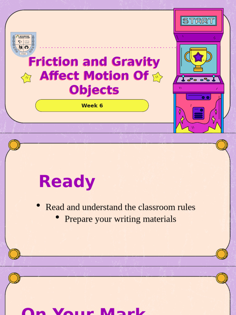 Friction and Gravity Affect Motion of Objects | PDF | Friction | Force