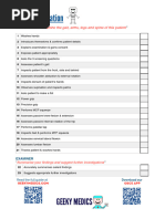 GALS Examination OSCE Checklist | PDF | Anatomical Terms Of Motion ...