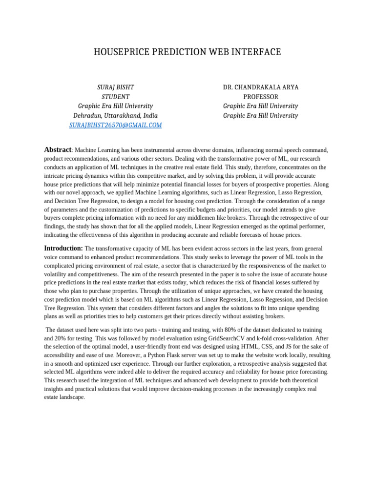 Abstract Machine Learning Has Been Instrumental Across Diver | PDF ...