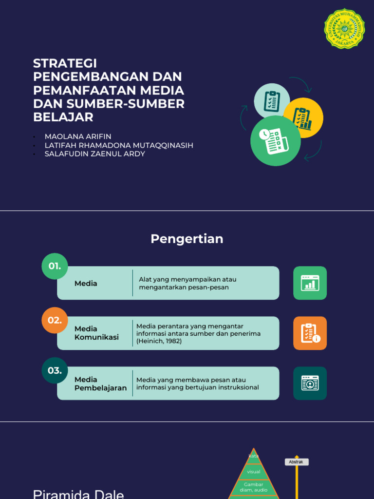 Strategi Pengembangan Dan Pemanfaatan Media Dan Sumber-Sumber Belajar | PDF