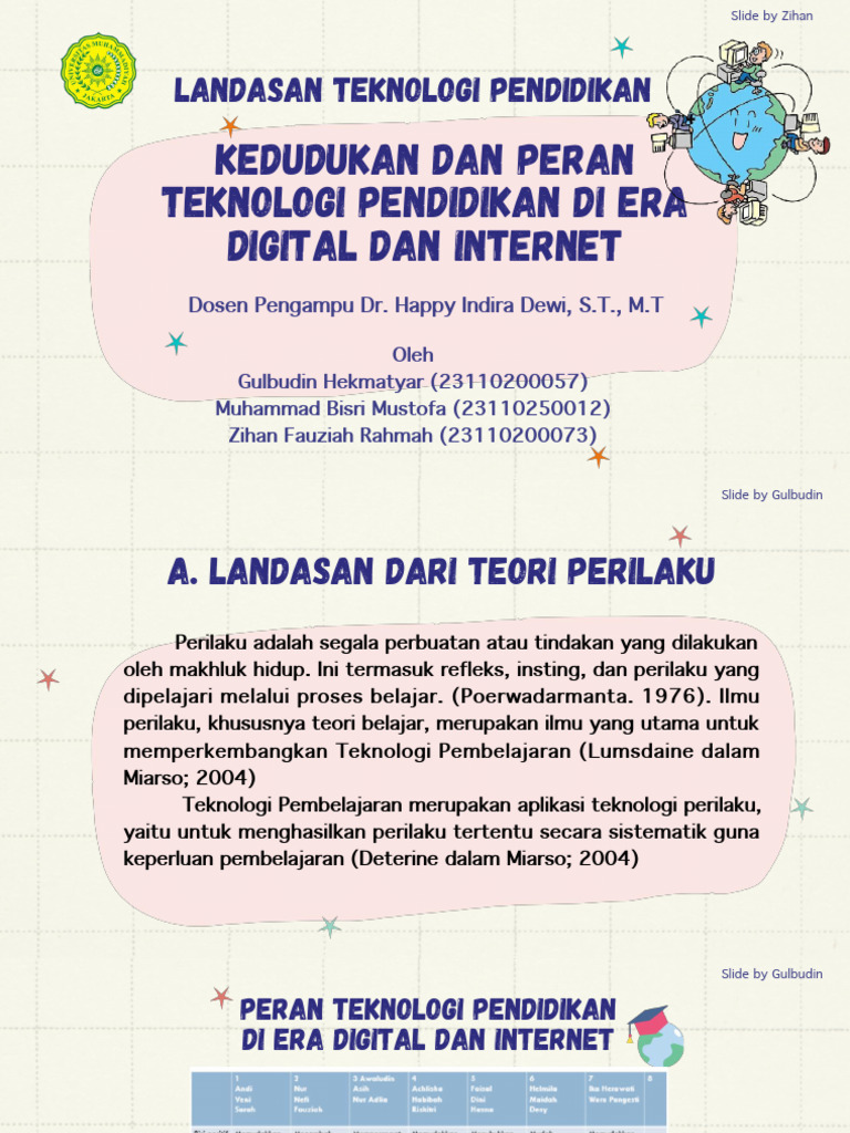 Peran Teknologi Pendidikan di Era Digital | PDF