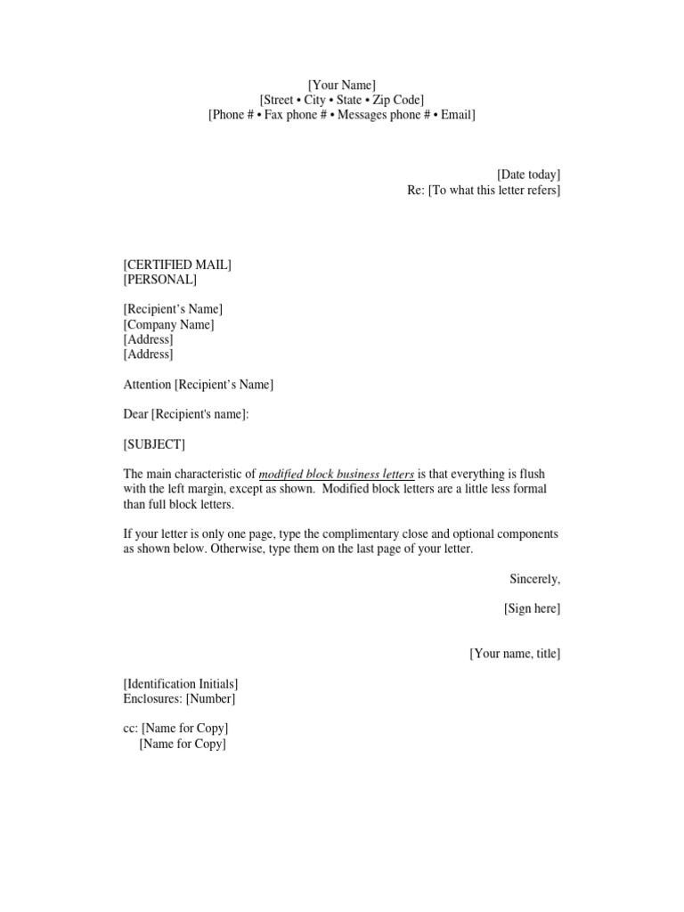 Modified Block Letter | PDF