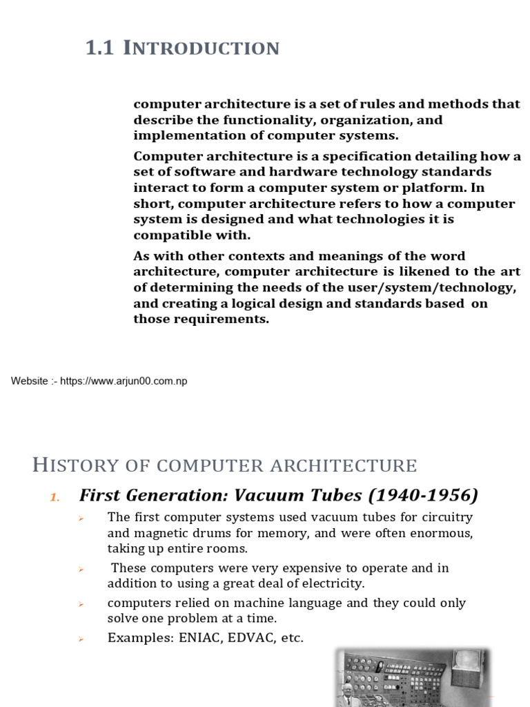 Computer Architecture NOTE | PDF | Computer Data Storage | Central ...