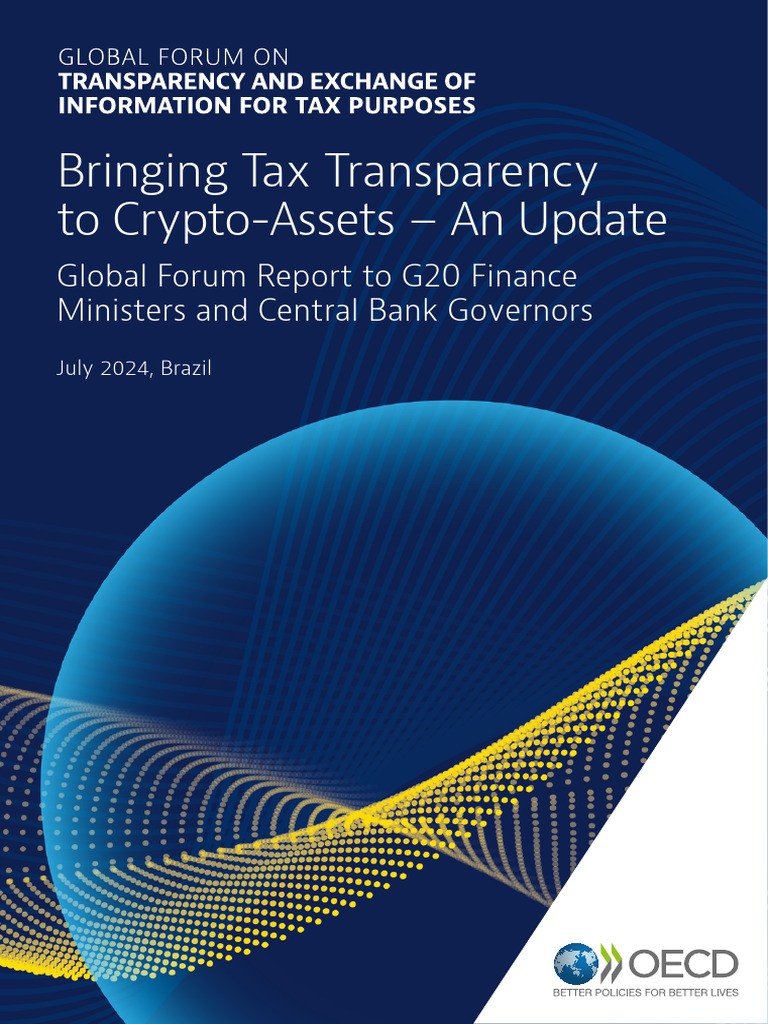 Bringing Tax Transparency To Crypto-Assets - An Update | PDF | Global ...