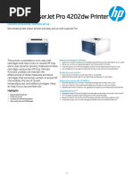 HP Color Laserjet Pro MFP 4303Dw Printer: Data Sheet | PDF | Image ...