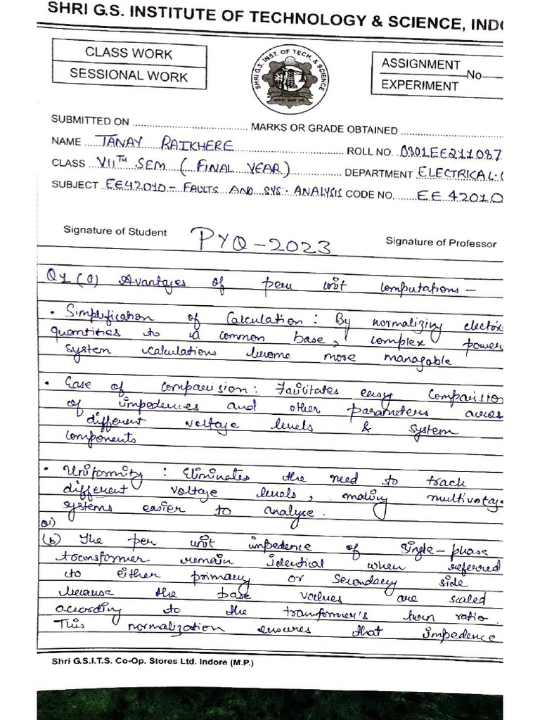 Fsa Pyq 2023 DPR | PDF