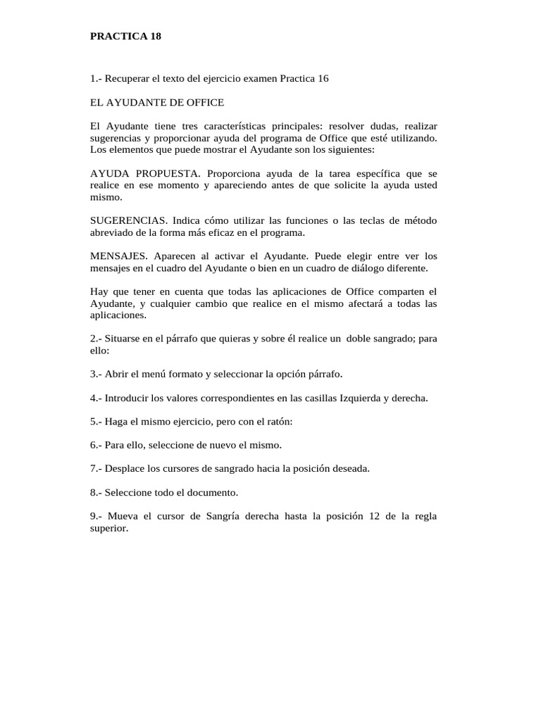 Practica 18. Sangrias | PDF | Negocios