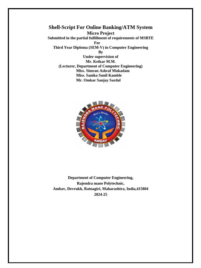 OSY Micro Project Krupal | PDF | Operating System | Linux