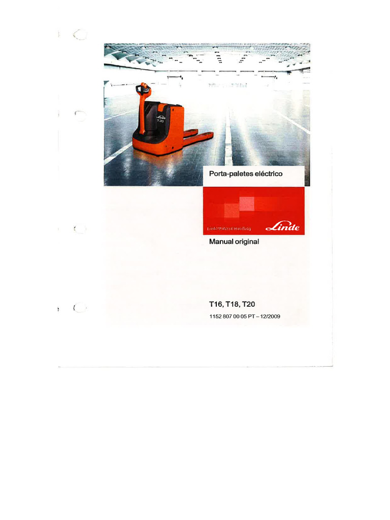 Manual T16-T18-T20 LINDE | PDF