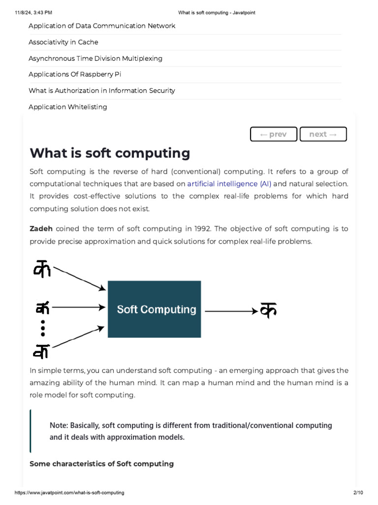 What Is Soft Computing | PDF | Technology & Engineering