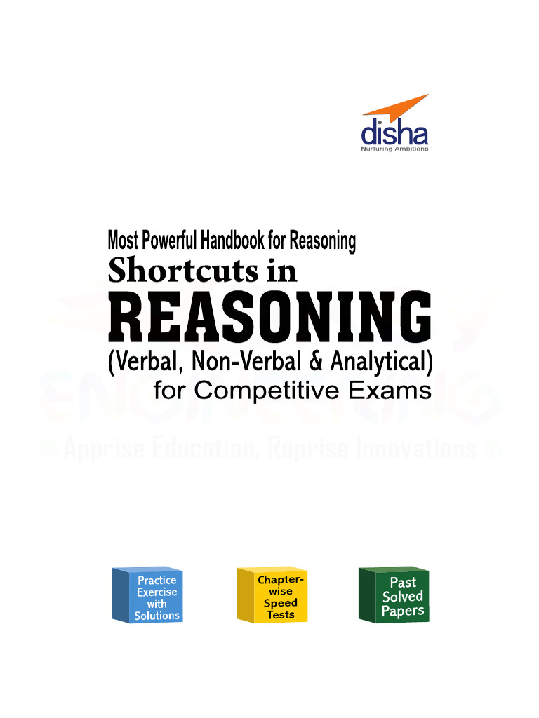 Shortcuts in Reasoning Disha Publication | PDF | Numbers | Mathematics