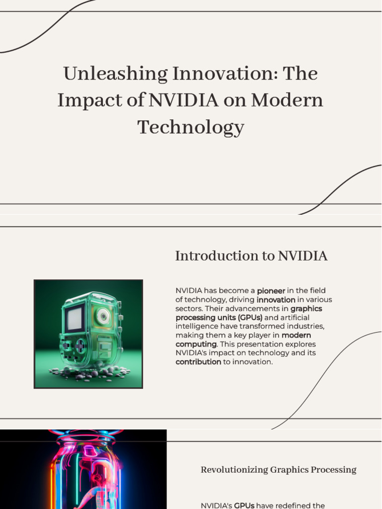 Slidesgo Unleashing Innovation The Impact of Nvidia On Modern ...