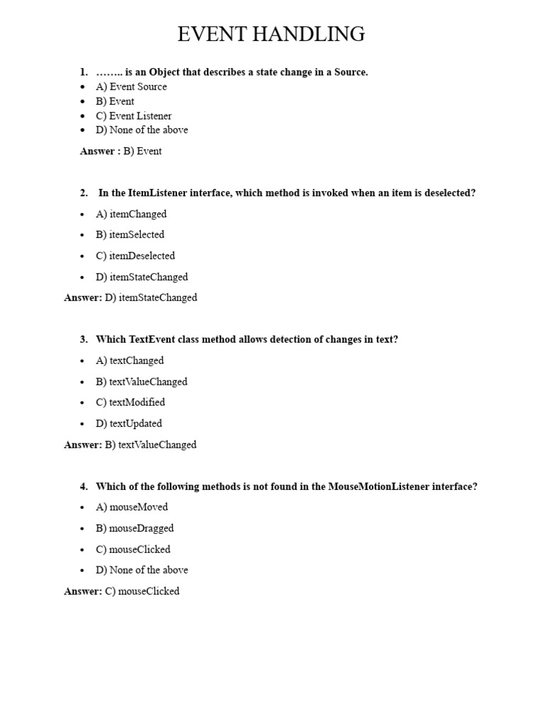 MCQ | PDF | Method (Computer Programming) | Computer Engineering MCQ | PDF | Method (Computer Programming) | Computer Engineering