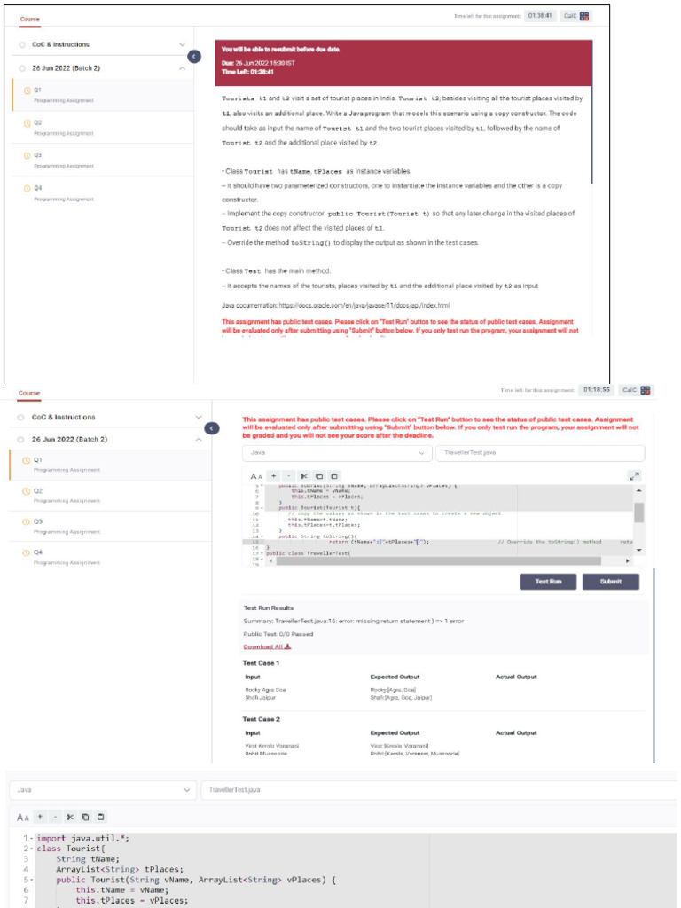 Java Oppe - 1 26 - 06 - 2022 | PDF