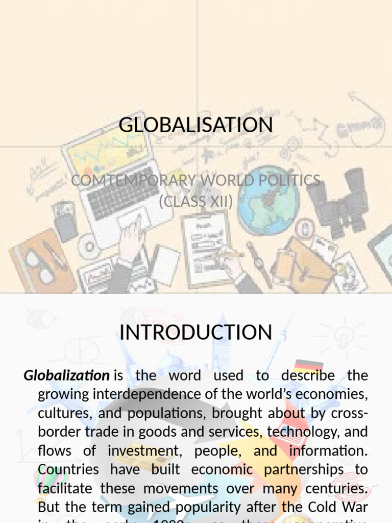 Globalisation | PDF | Globalization | Multinational Corporation