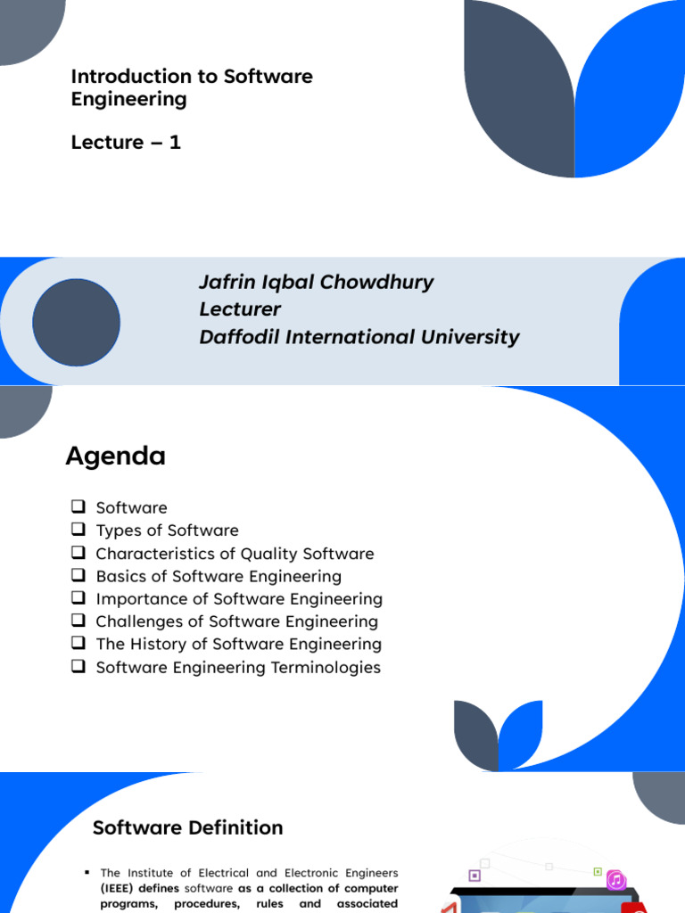 Chapter 1 mid | PDF | Software | Software Engineering