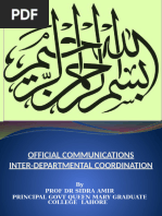 Communique Template and Instructions | PDF