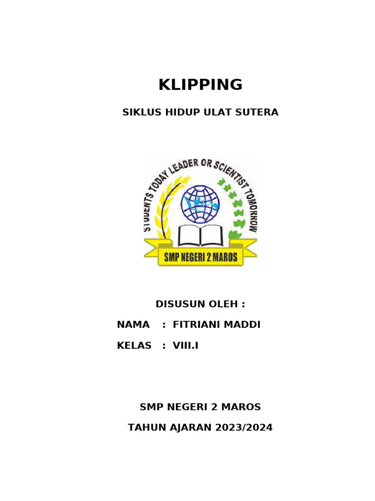 Siklus Hidup Ulat Sutra dan Manfaatnya | PDF