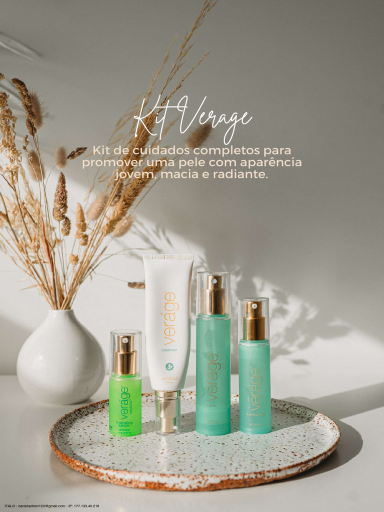 Como Usar Kit Verage | PDF