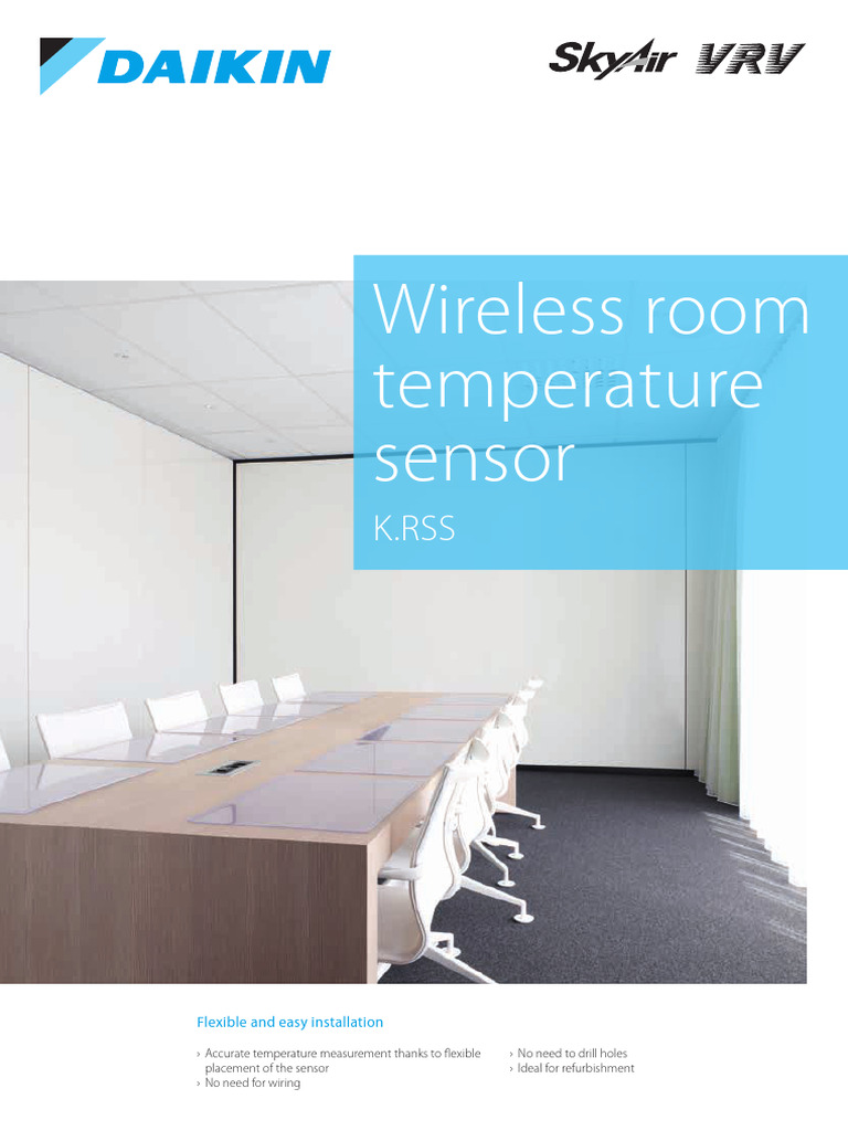 Wireless Room Temperature Sensor - ECPEN15-309 - Catalogues - English ...