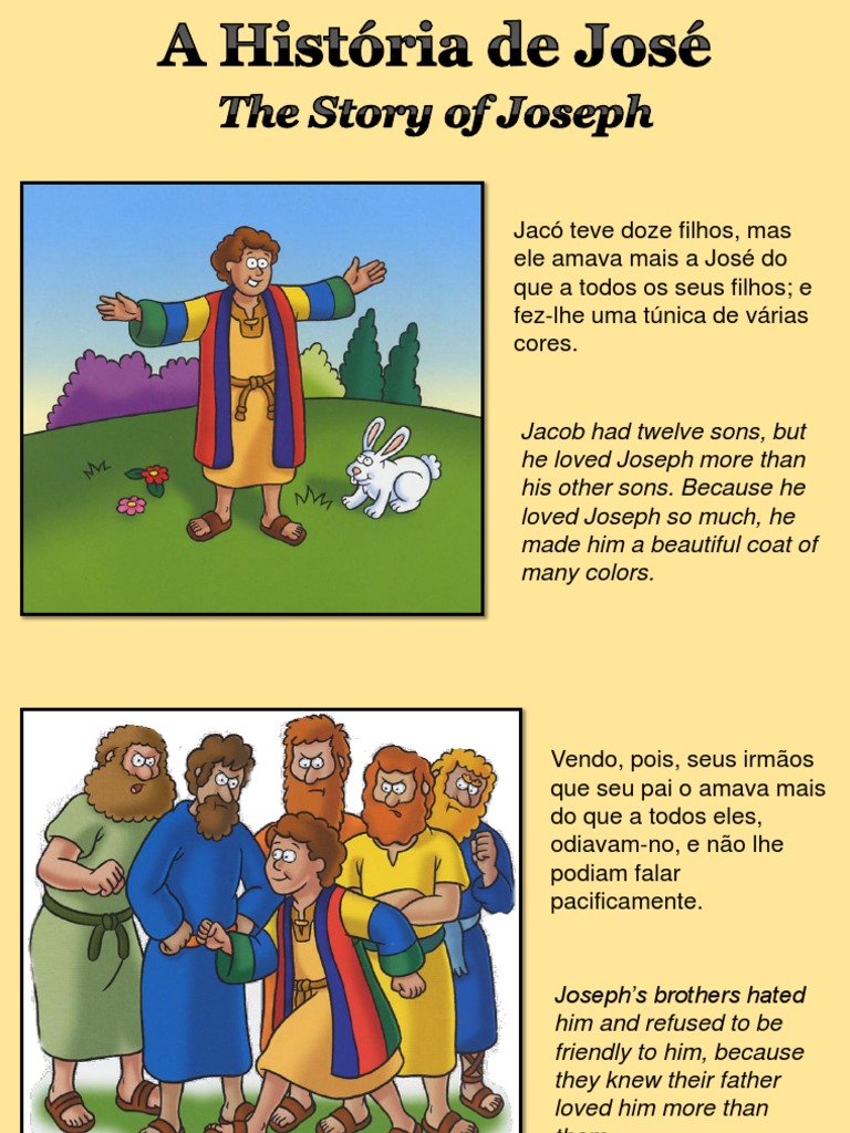 A História de José - The Story of Joseph | PDF | José (patriarca ...