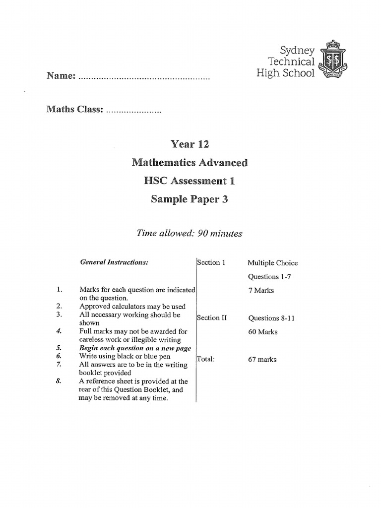 Sydney Tech Sample 3 | PDF