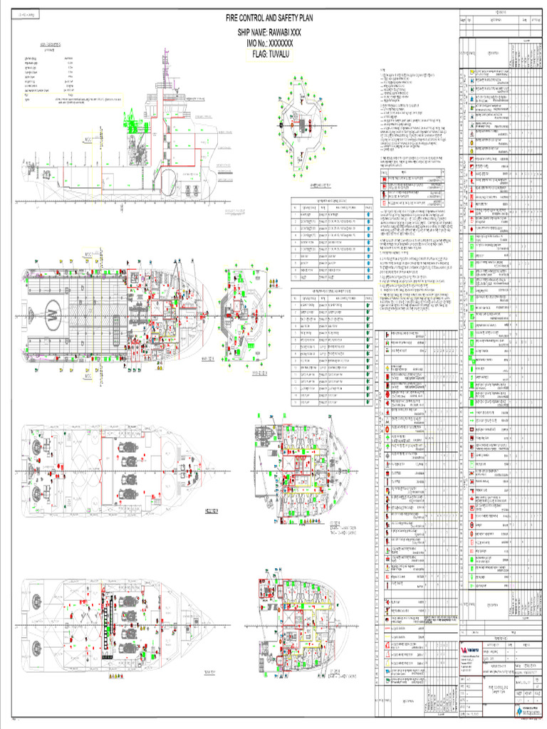 FM847-105-101 - FIRE CONTROL AND SAFETY PLAN - A3 - For Working | PDF