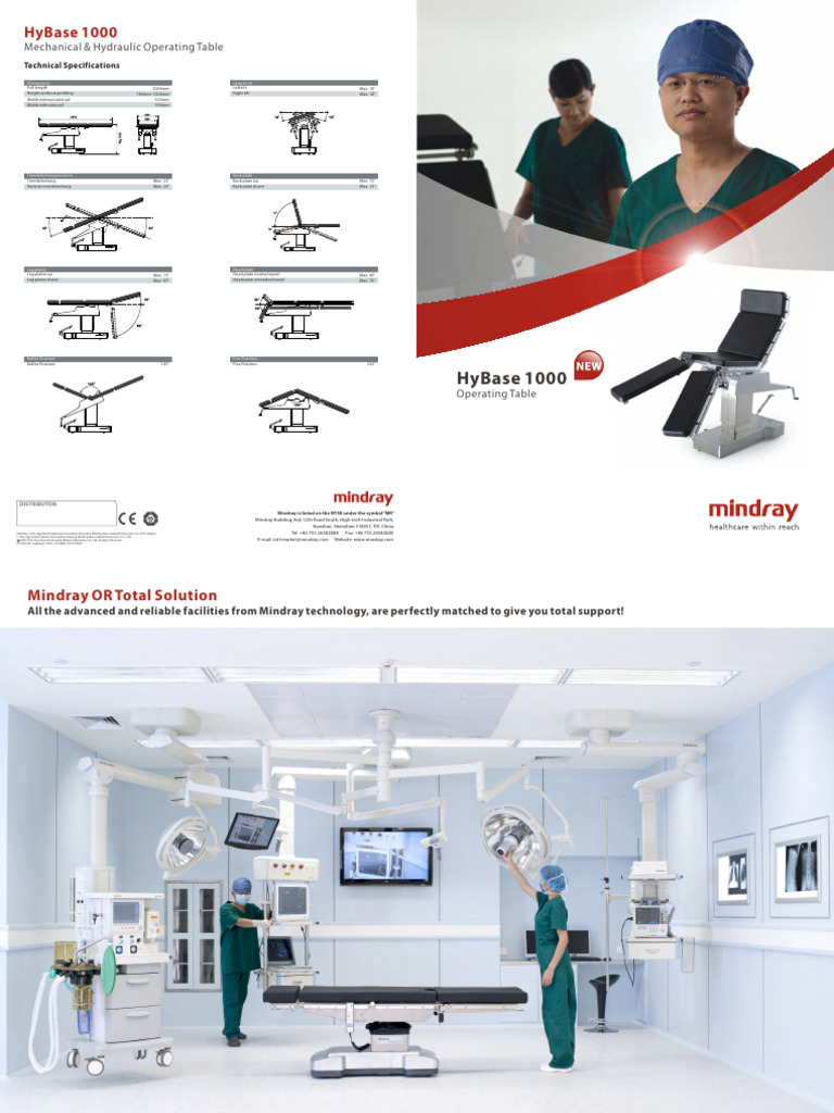 Brochure Mindray HyBase 1000 | PDF