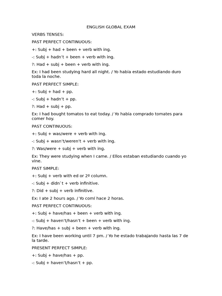 Ingles Gramatica | PDF | Linguistics | Linguistic Typology