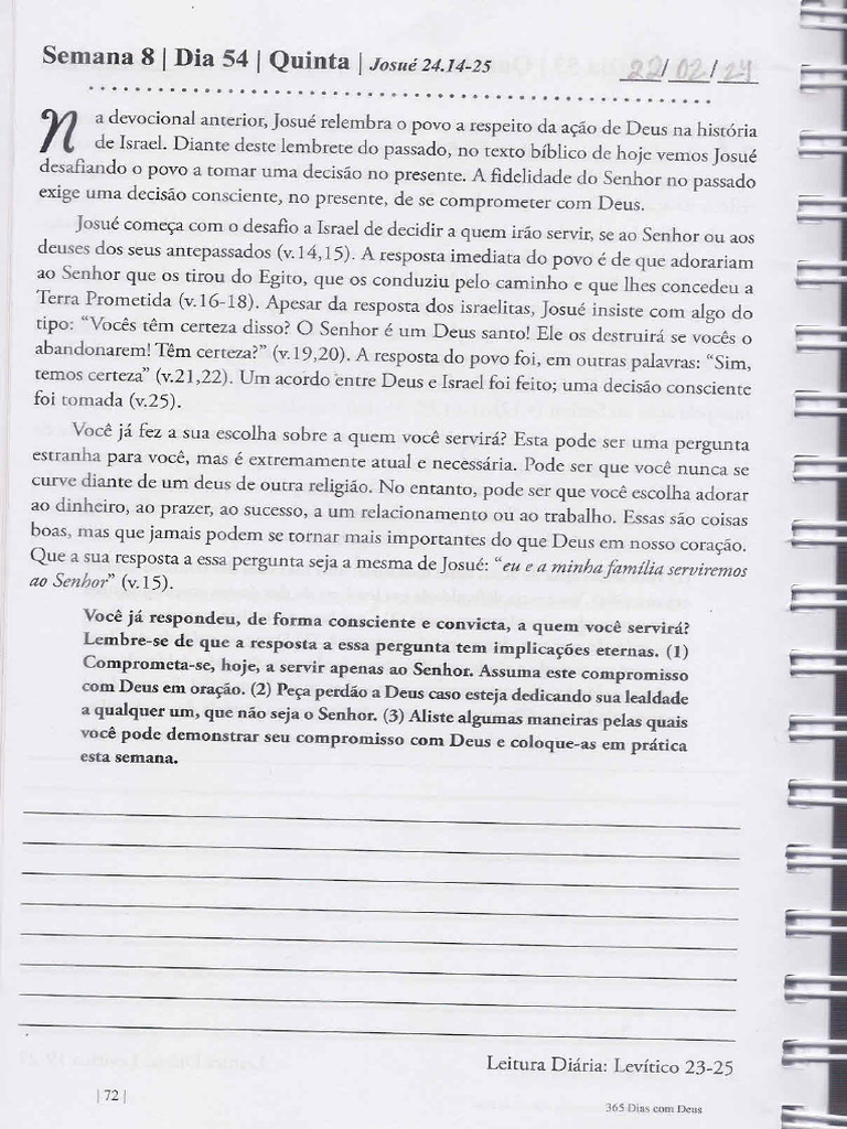 Devocional Dia 22 02 2024 Pdf