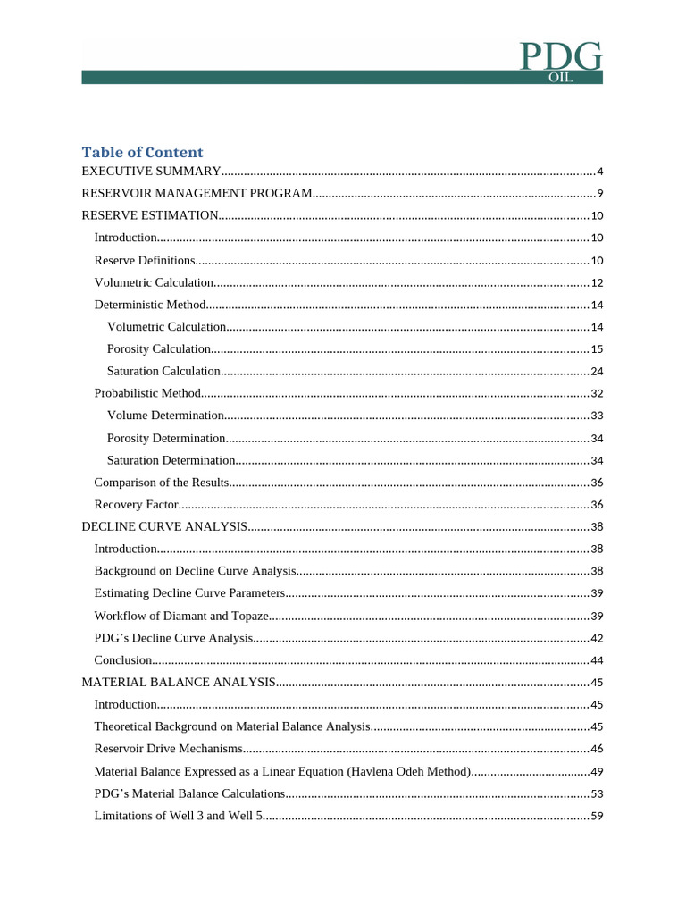 PDG 418final | PDF | Petroleum Reservoir | Enhanced Oil Recovery