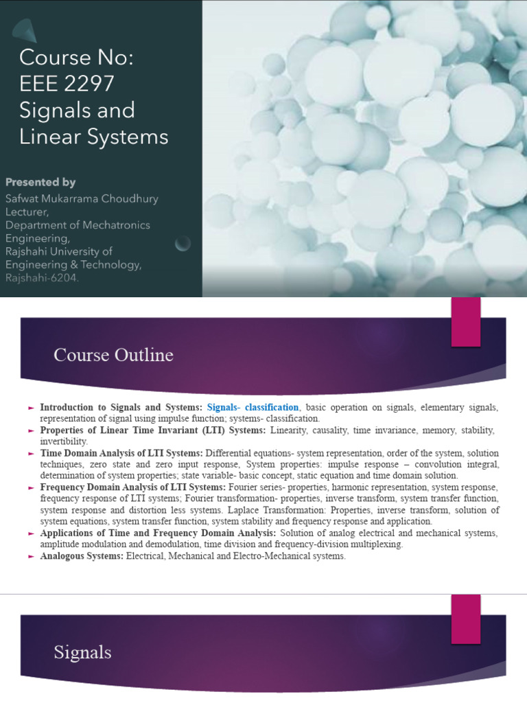 1st Class EEE 2297 | PDF | Mathematical Analysis | Electronics