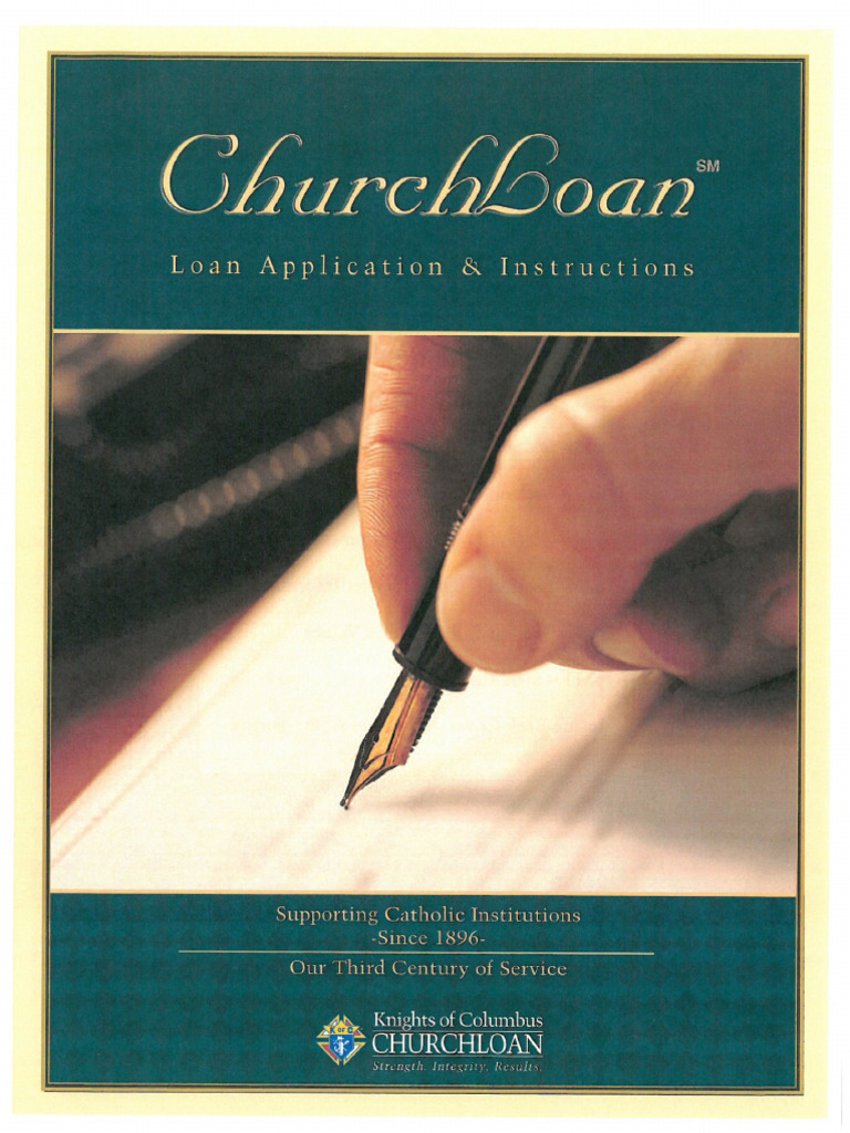 Church Loan Application | PDF