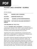 Passed Like A Shadow | PDF | Prostitution | Hiv/Aids