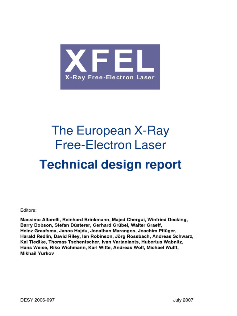 XFEL The European X Ray Free Electron La | PDF | Particle Accelerator ...