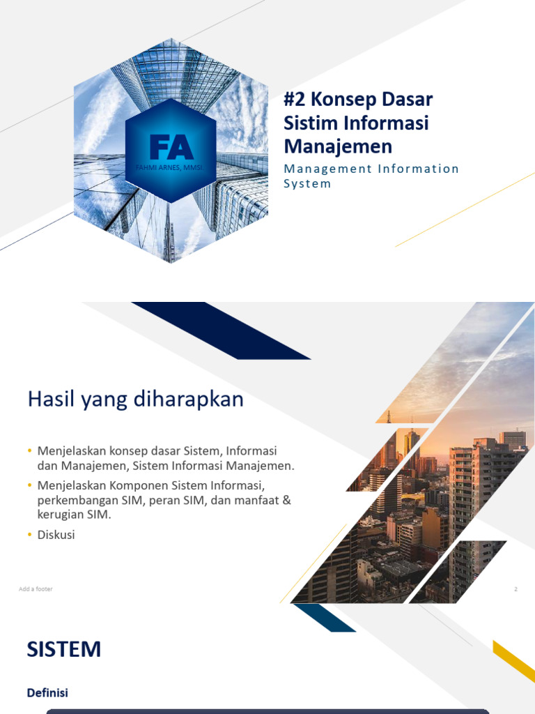 2 - Konsep Dasar SIM | PDF | Komputer