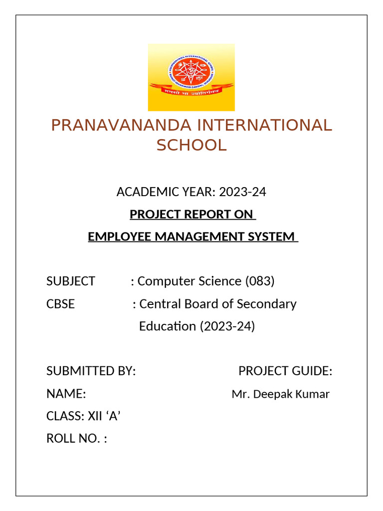 Project Sample Project File | PDF | Software Testing | System