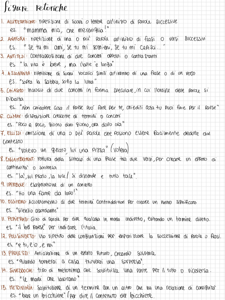 Figure Retoriche | PDF