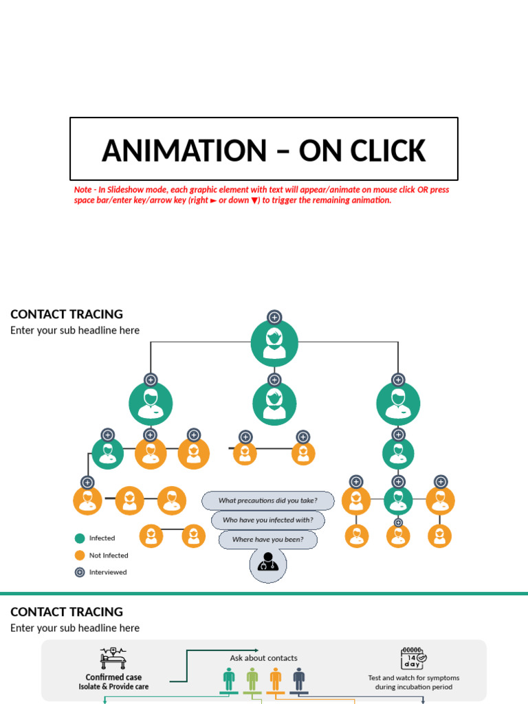 Multicolor Contact Tracing Animated 16x9 | PDF | Quarantine | Infection