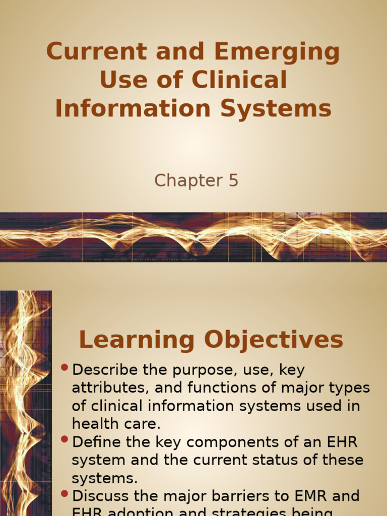 Clinical Info Systems for Healthcare | PDF | Electronic Health Record ...
